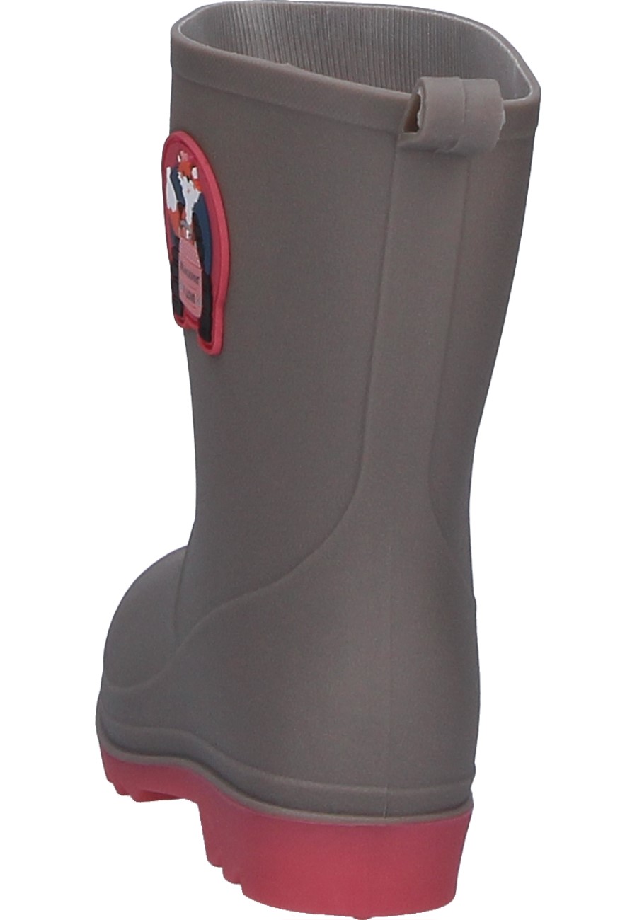 Cool children's rubber boot CLEVER for girls by AJS Blackfox