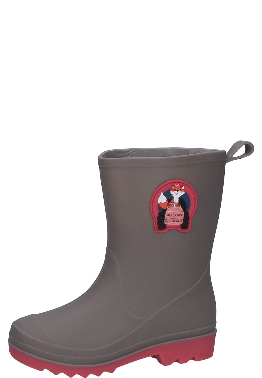 Cool children's rubber boot CLEVER for girls by AJS Blackfox