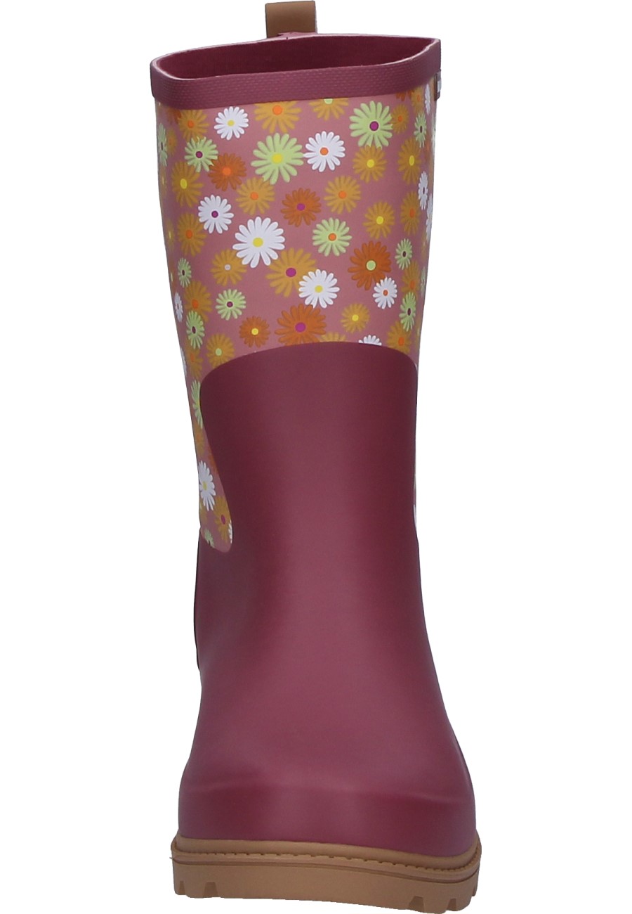 Fashionable ladies halfboot LIZIA in pink by AJS Blackfox