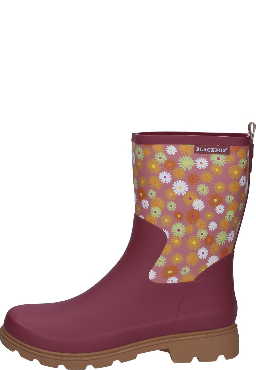 Fashionable ladies halfboot LIZIA in pink by AJS Blackfox