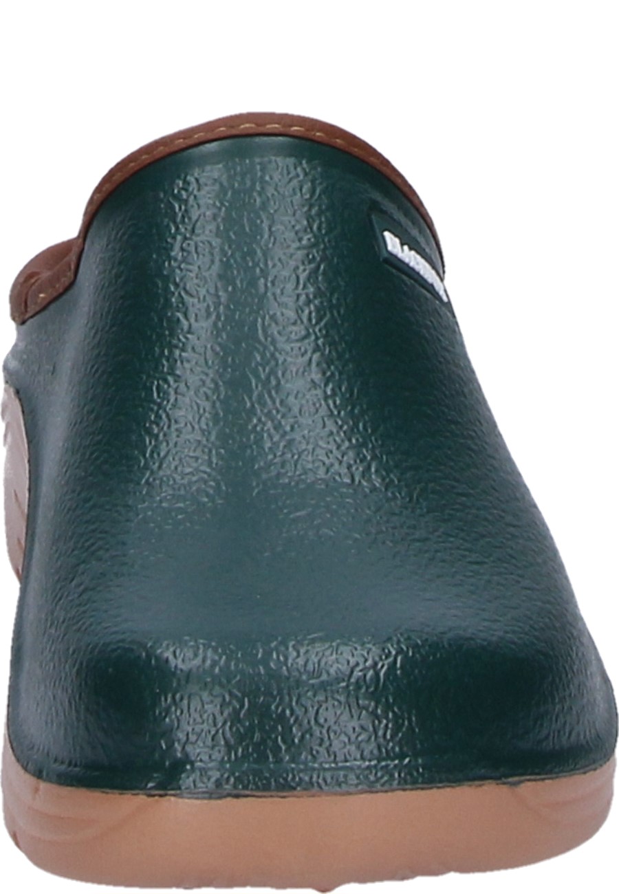 Winter clog SABOT SHERBROOKE green for women by AJS Blackfox