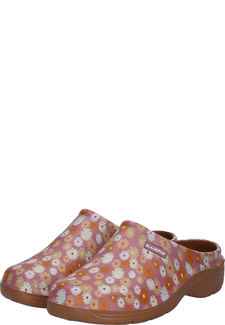 AJS Blackfox Garden Clogs | Colourful Clog LIZIA pink for ladies