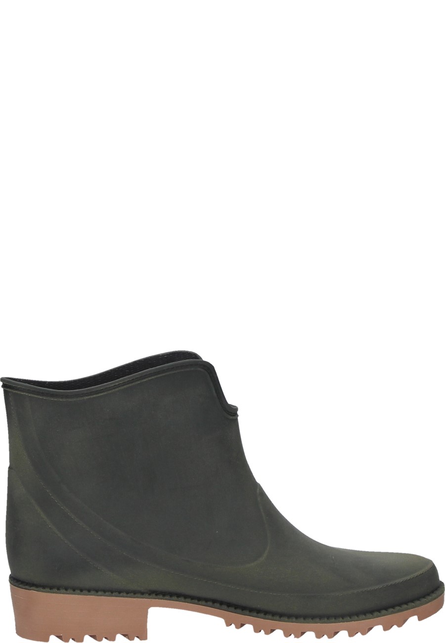 Waterproof ankle boot PRESTON khaki by AJS Blackfox for ladies