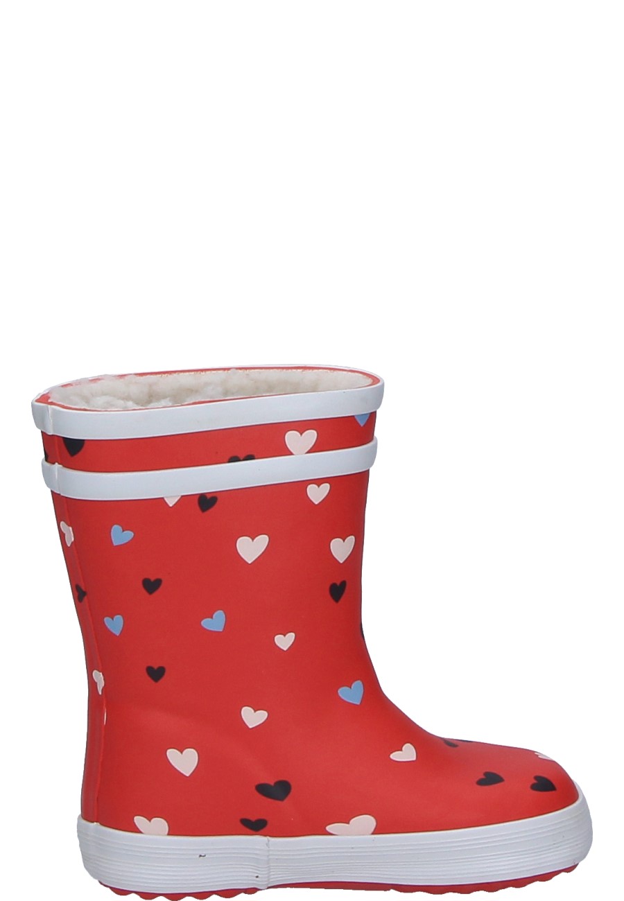 Kids waterproof and warm wellington boots BABY FLAC FUR