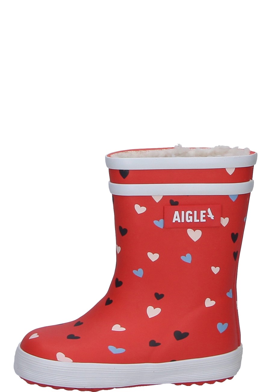 Kids waterproof and warm wellington boots BABY FLAC FUR