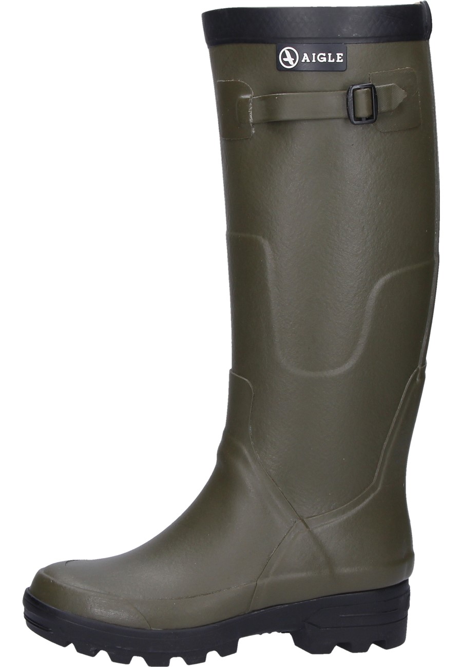 Aigle -Benyl M kaki- Rubber Boots. an Aigle Wellington