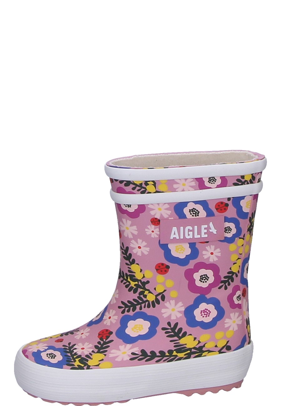 Colourful rain boots BABY FLAC PLAY 2 FLOWER POWER for