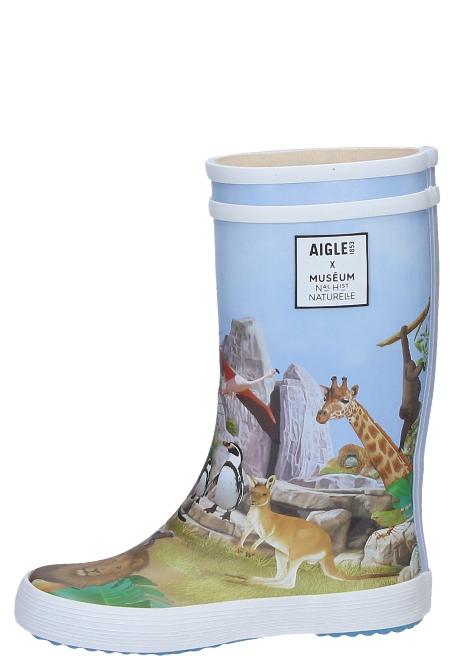 wellington boot LOLLY POP PLAY 3 ZOO by Aigle for kids