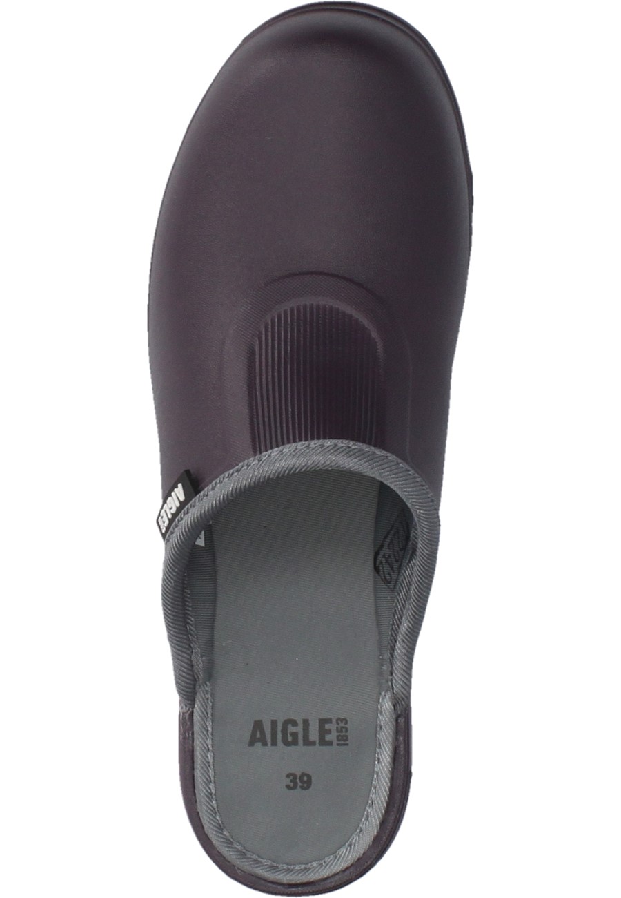 Womens lightweight clog TADEN 2 aubergine/dahlia by Aig