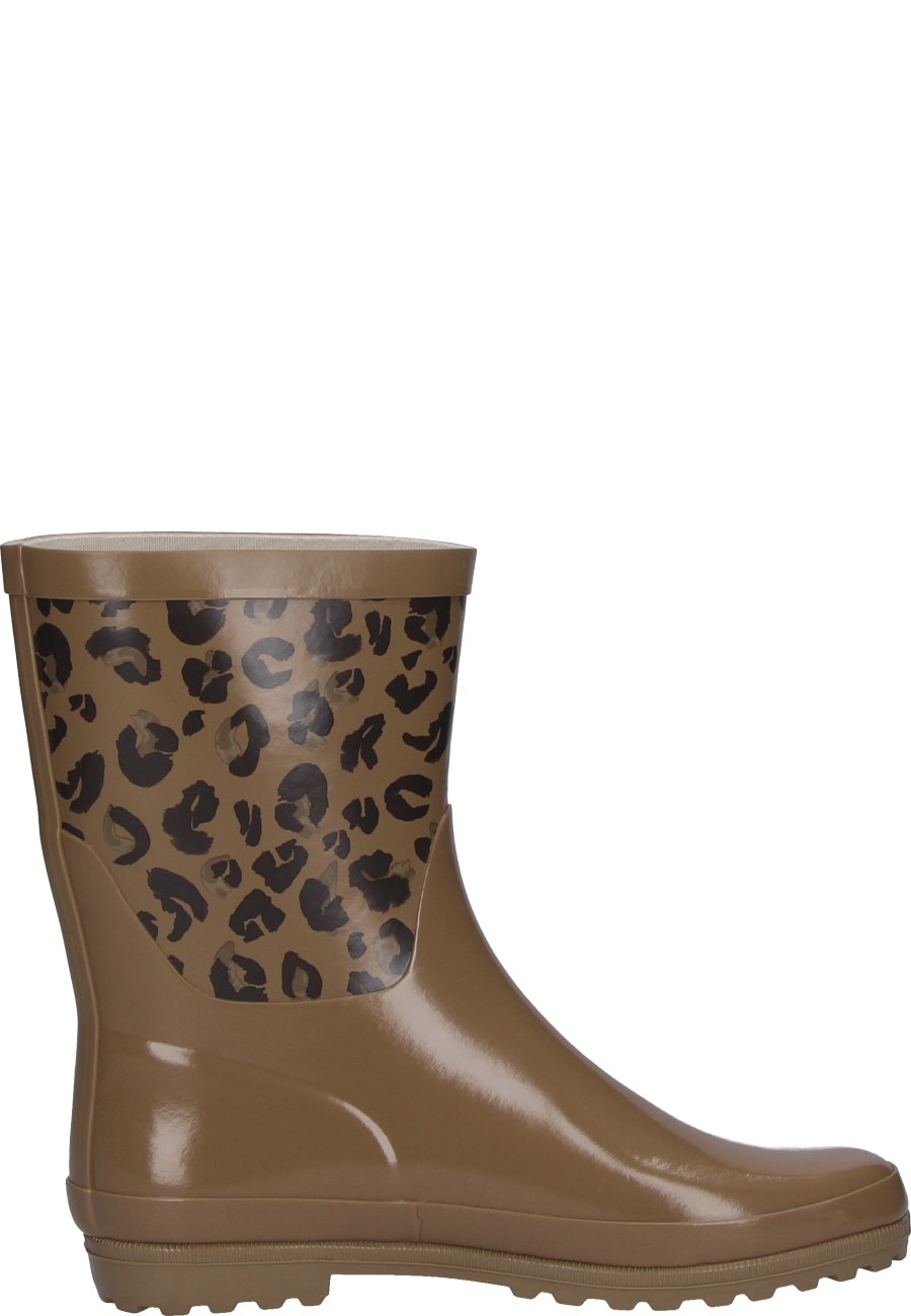 Short rain boot ELIOSA BOTTIL PRINT LEO by Aigle