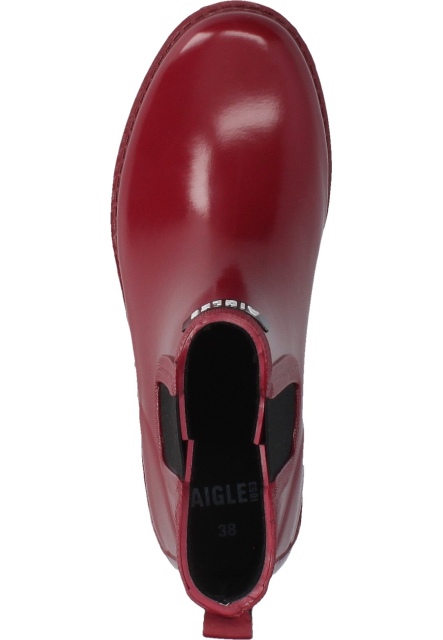 women's wellington ankle boot CARVILLE 2 magenta Aigle