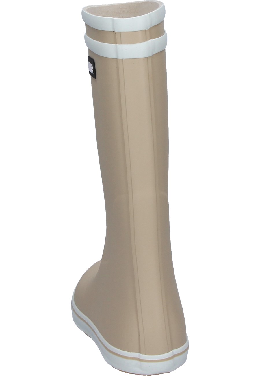 rubber boot MALOUINE beige from Aigle | sailing boot