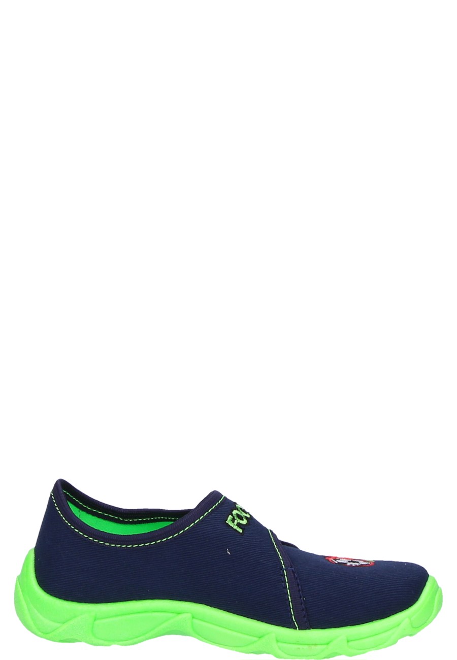Children's slippers FOOTBALL darkblue from Beck