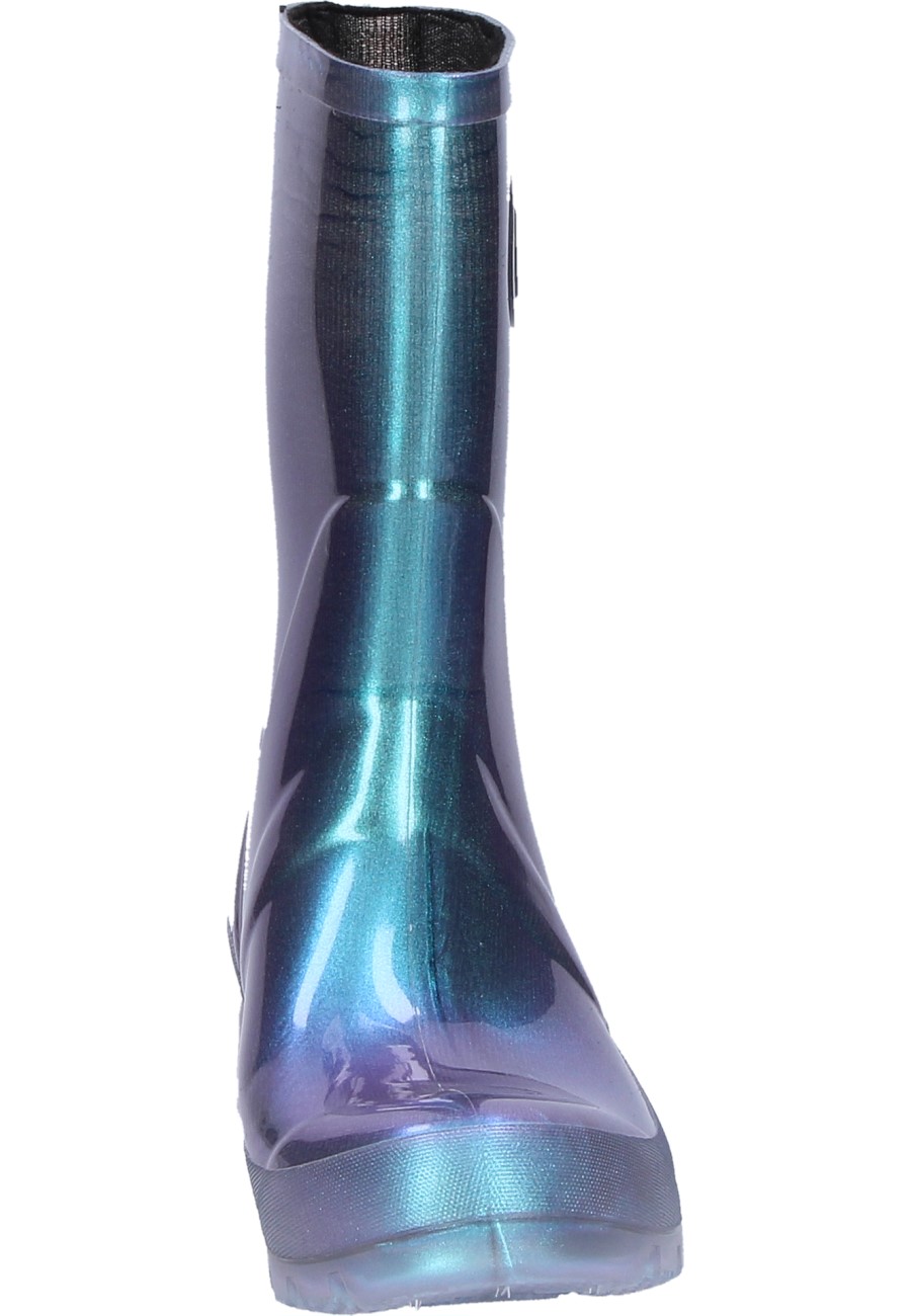 Women's rain boots Glossy in turquoise by Beck