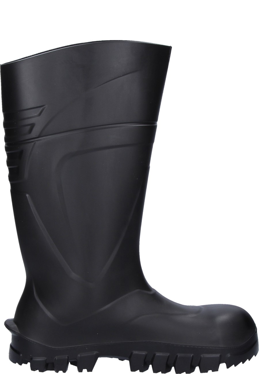 Black Steplite X Working Wellington Boot by Bekina