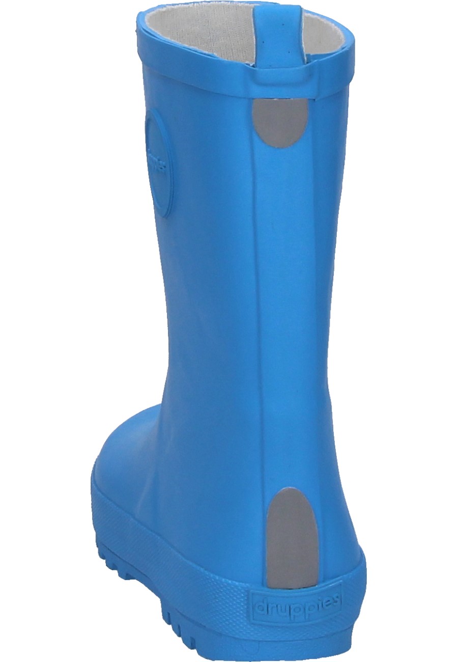 Colourful ladies and children's wellington boots ADVENTURE light blue ...