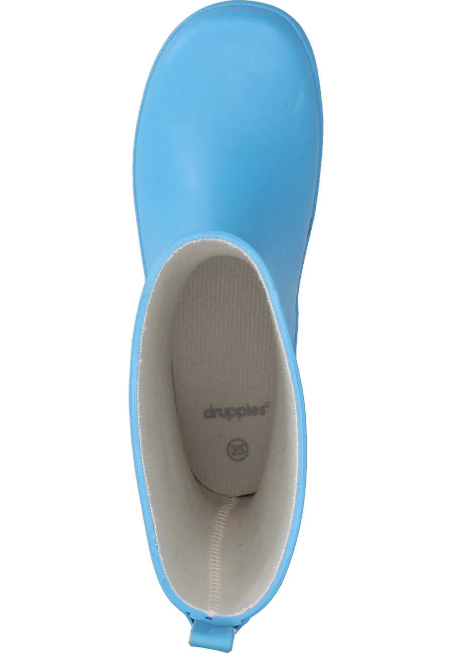 Colourful ladies and children's wellington boots ADVENTURE light blue ...