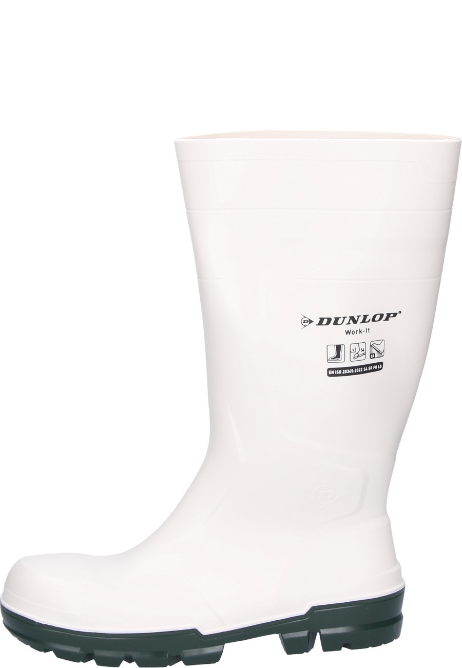 Professional rubber boots WORK-IT white | S4 by Dunlop