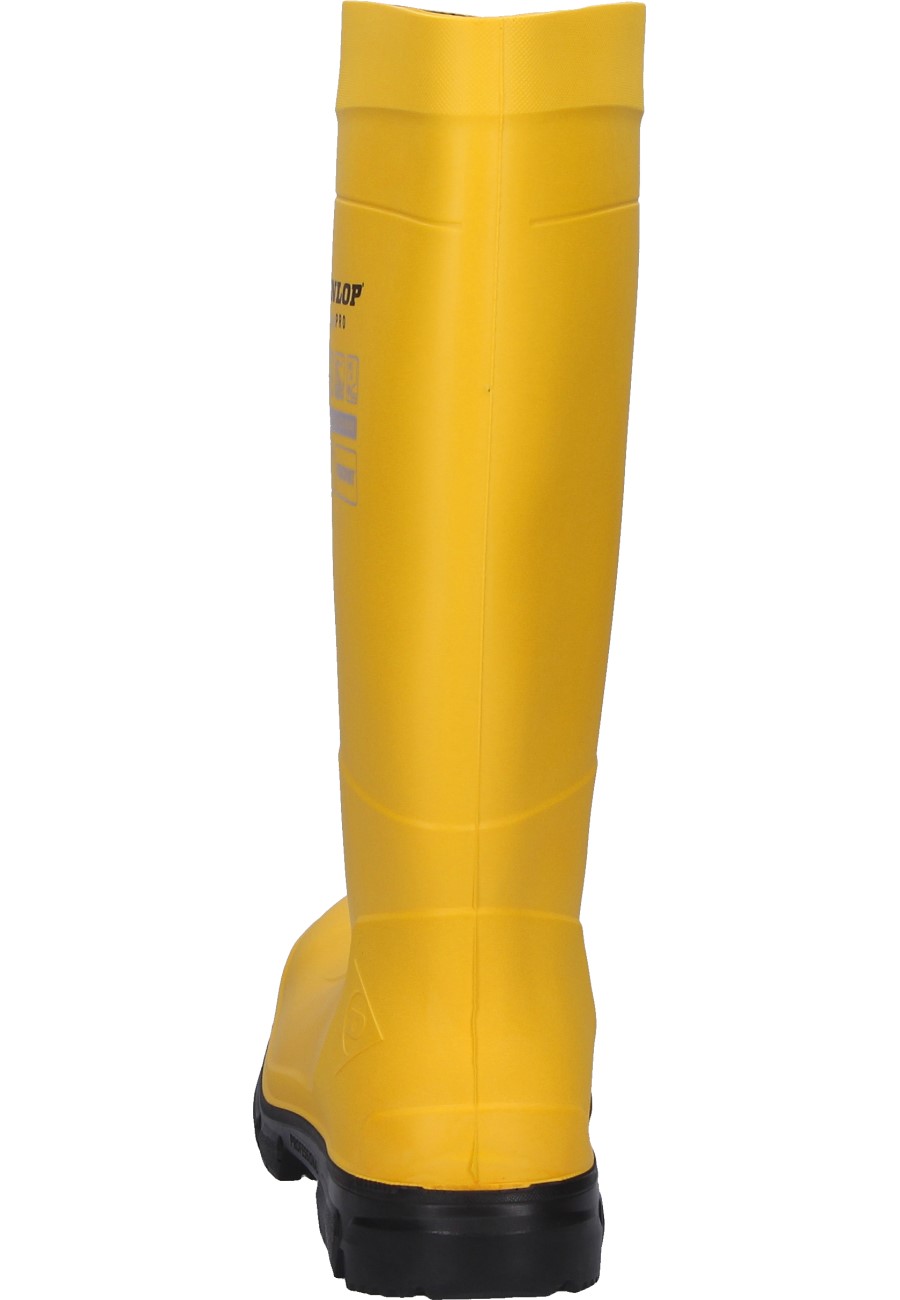 S5 safety rubber boot Purofort® FieldPRO yellow for men and women by Dunlo
