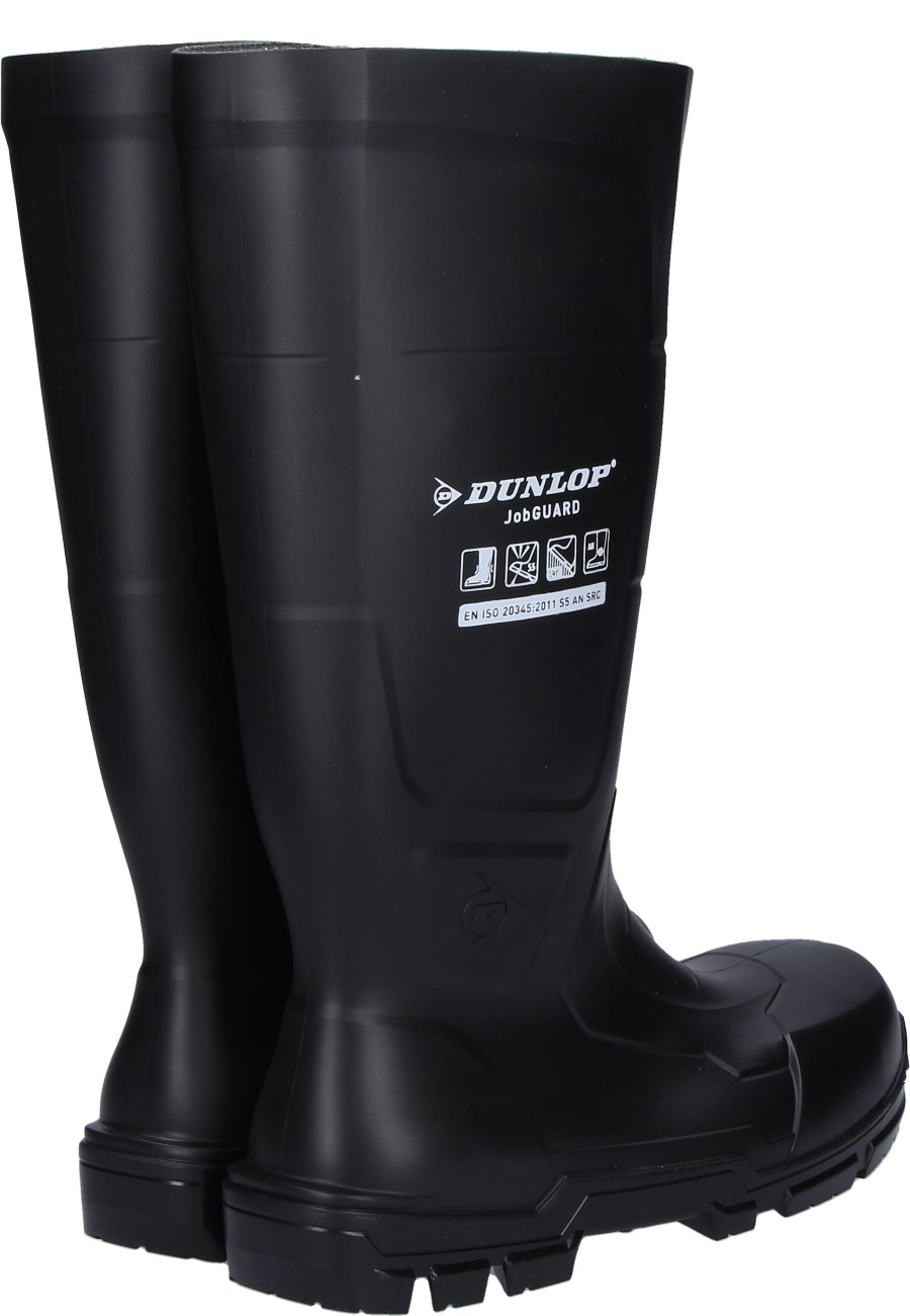 Professional rubber boots JobGUARD black | S5 rubber bo