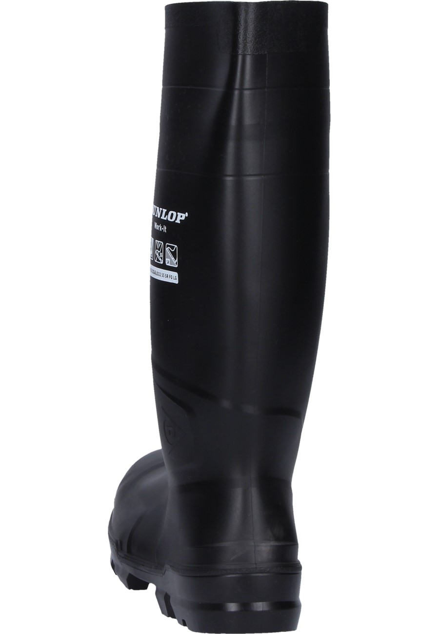 Professional rubber boots WORK-IT black |S5 Dunlop boot