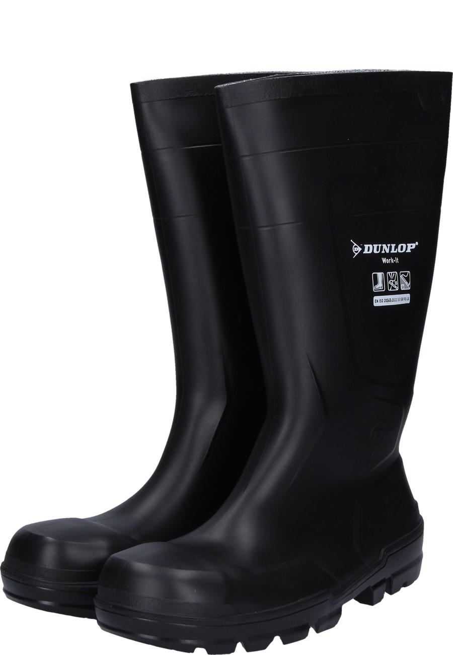Professional rubber boots WORK-IT black |S5 Dunlop boot