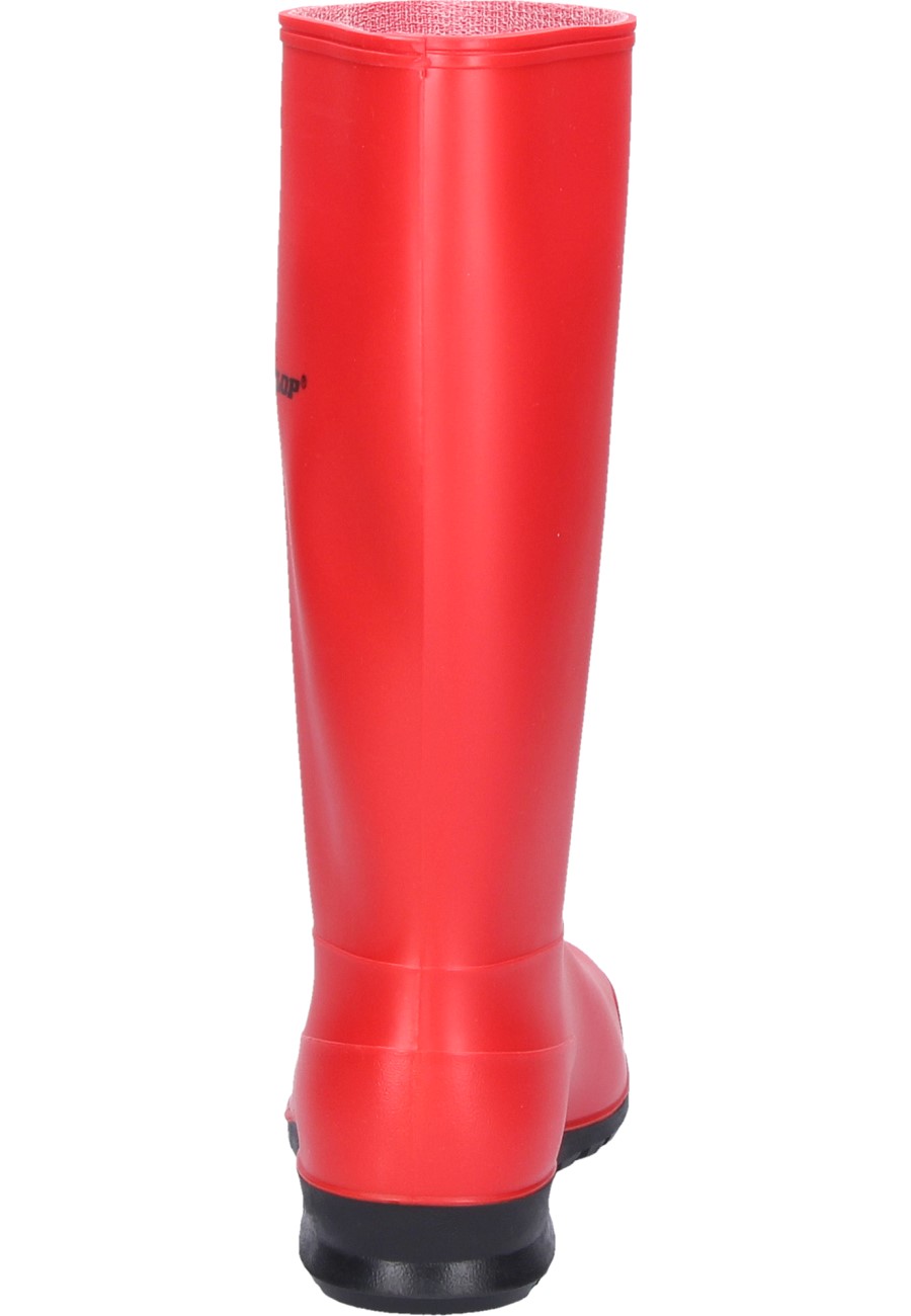 Sport red/black wellington boots for leisure time by Dunlop