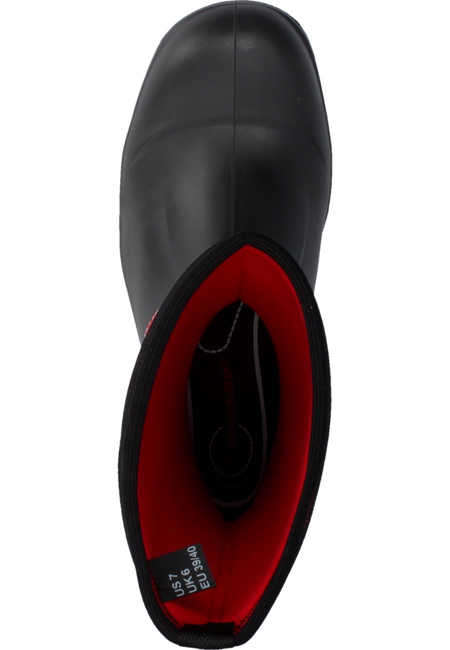 Short rubber boots SNUGBOOT CRAFTSMAN black/grey by Dunlop