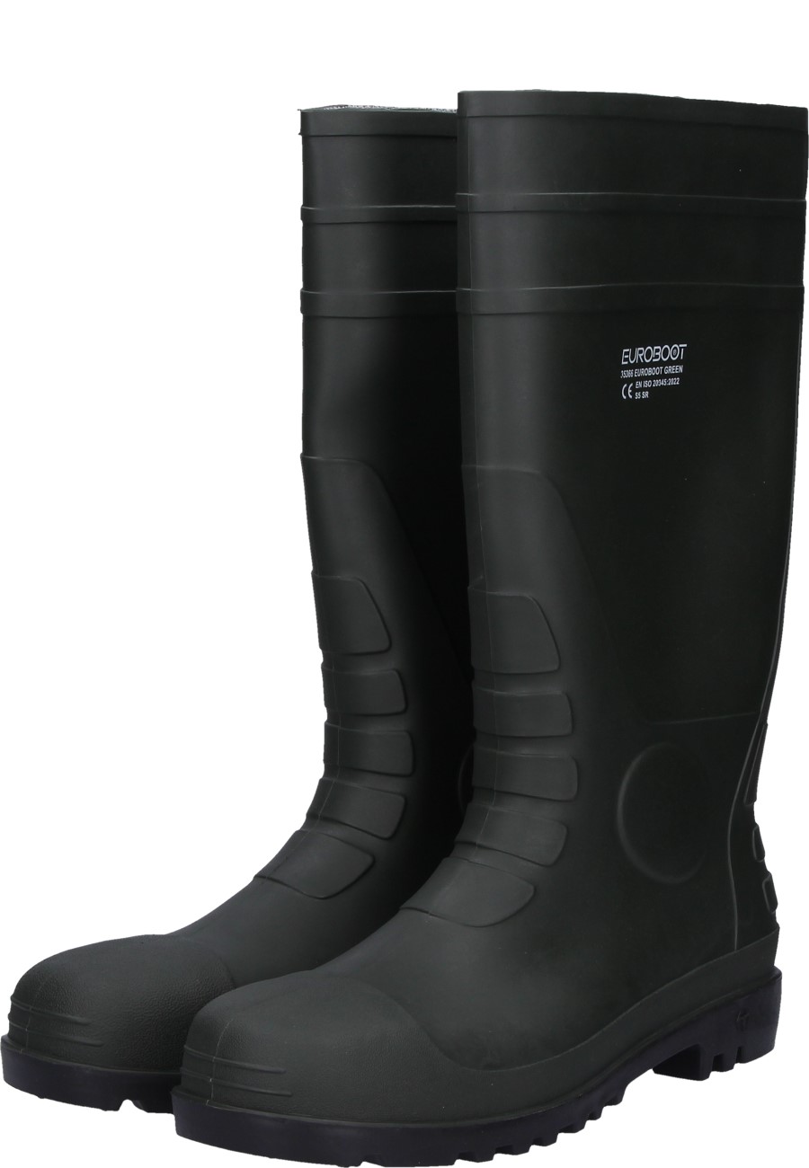 EUROBOOT GREEN PVC boots S5 | safe in use