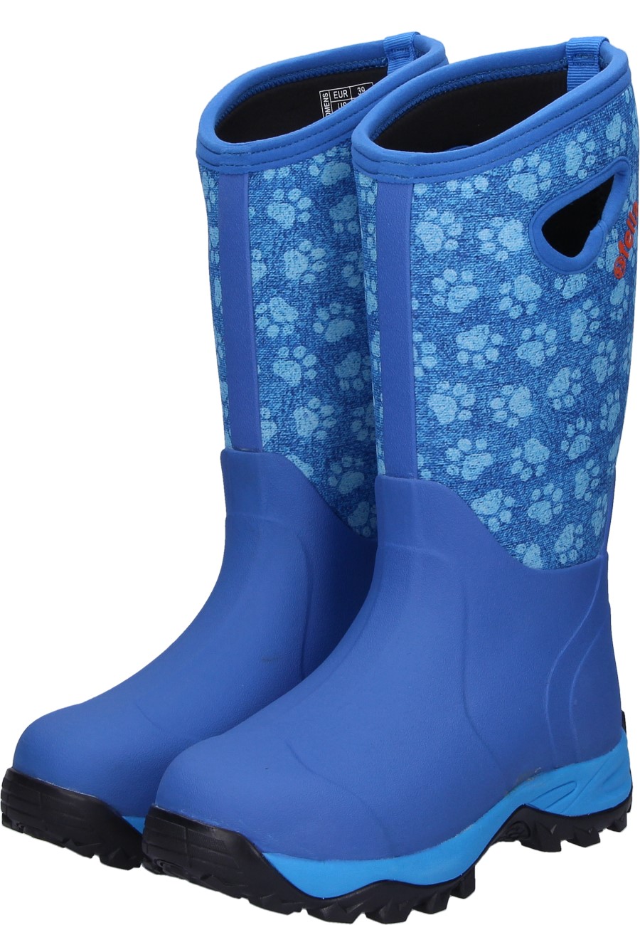 Women's rubber boots JEANNIE HIGH BLUE by Fella