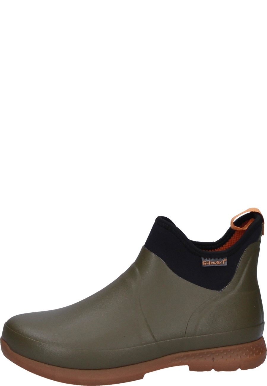 Rubber ankle boot JODHPUR LADY 6- 4MM olive | Women's ankle boot by ...