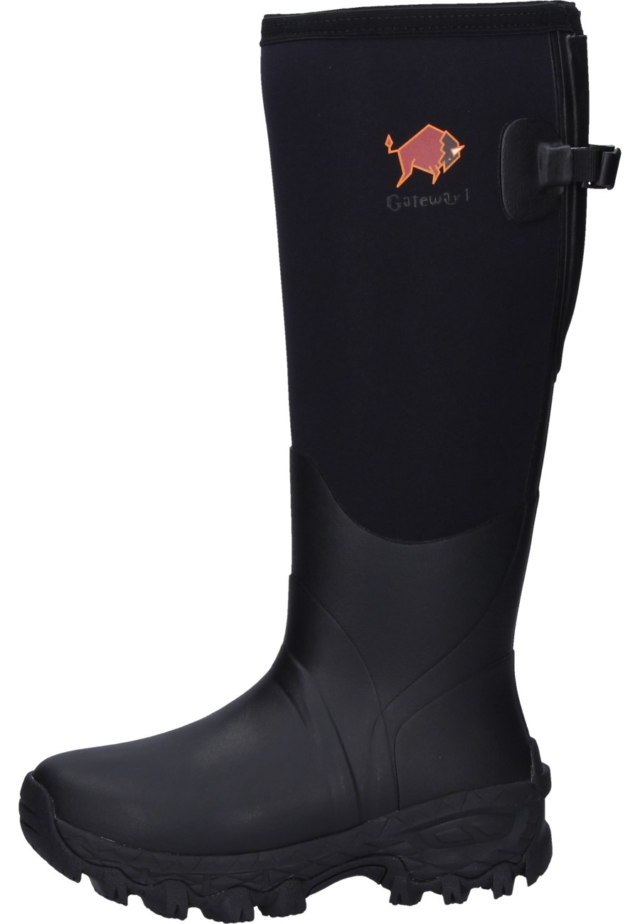 Gateway WOODWALKER LADY 17 4mm black, women's rubber bo