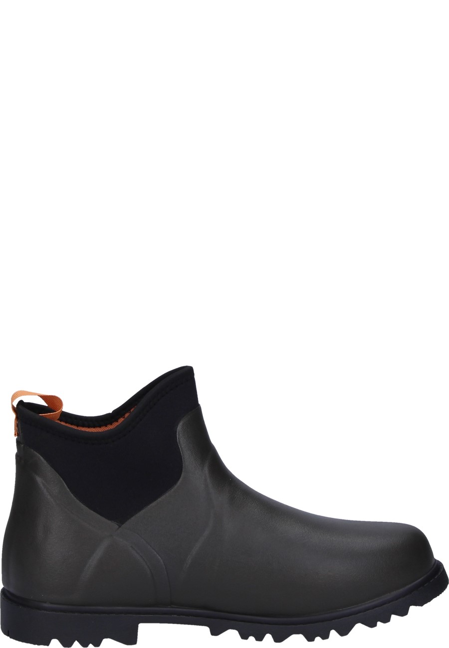 Rubber ankle boot ASCOT 6 dark brown for men by Gateway