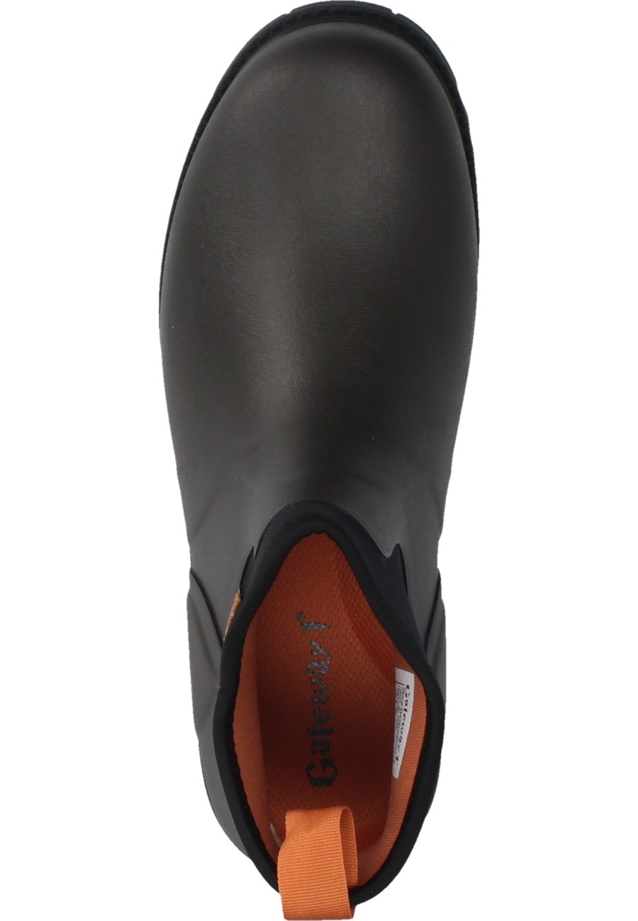 Rubber ankle boot ASCOT 6 dark brown for men by Gateway