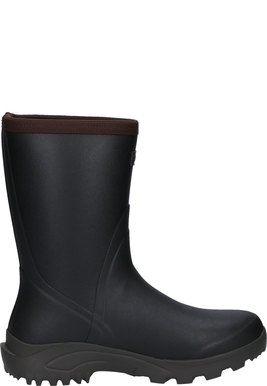 Short Neoprene Lined Rubber Boot SPORTSMAN 12- 4MM khaki by Gateway