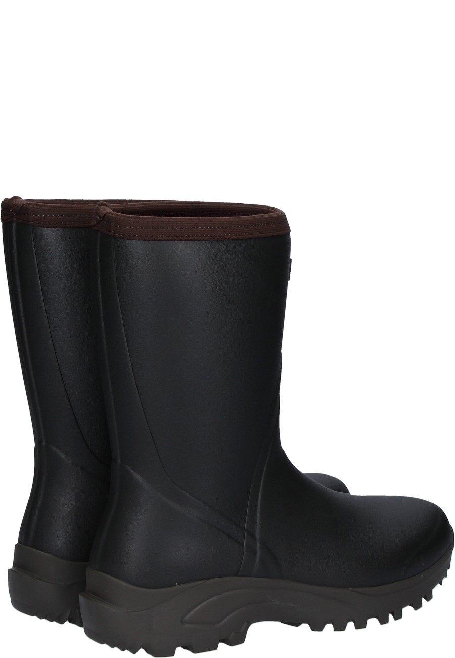 Short Neoprene Lined Rubber Boot SPORTSMAN 12- 4MM khaki by Gateway