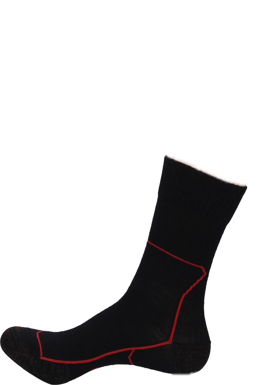 Rubber boot socks with copper | Gateway1 BOOT DAYWALKER CREW black