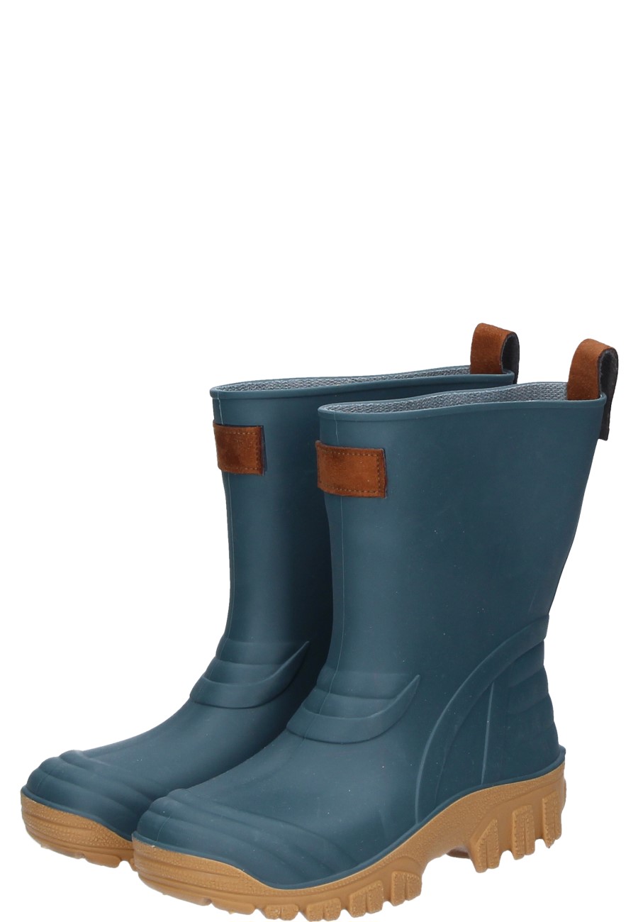 Green rubber boots for children by Gevavi | robust, comfortable