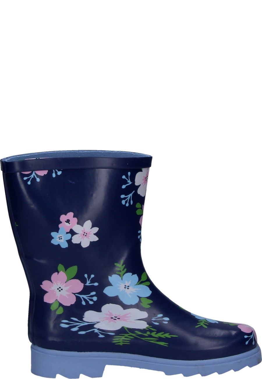 Ladies rubber boot LUCY with floral pattern | a cheap rubber boot from ...