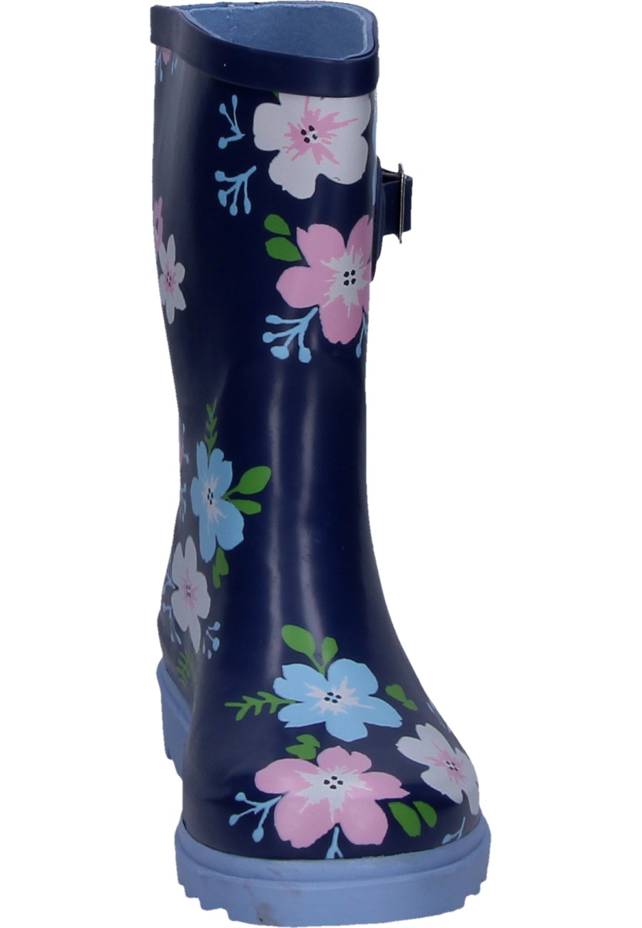 Ladies rubber boot LUCY with floral pattern | a cheap rubber boot from ...