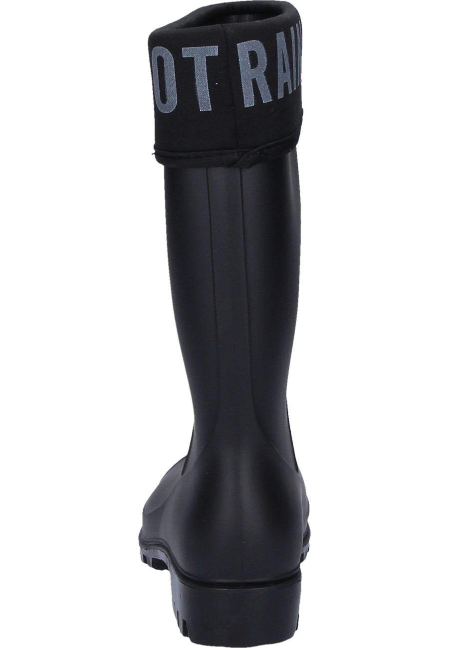 Ladies short wellington boots RIAN black by Gevavi
