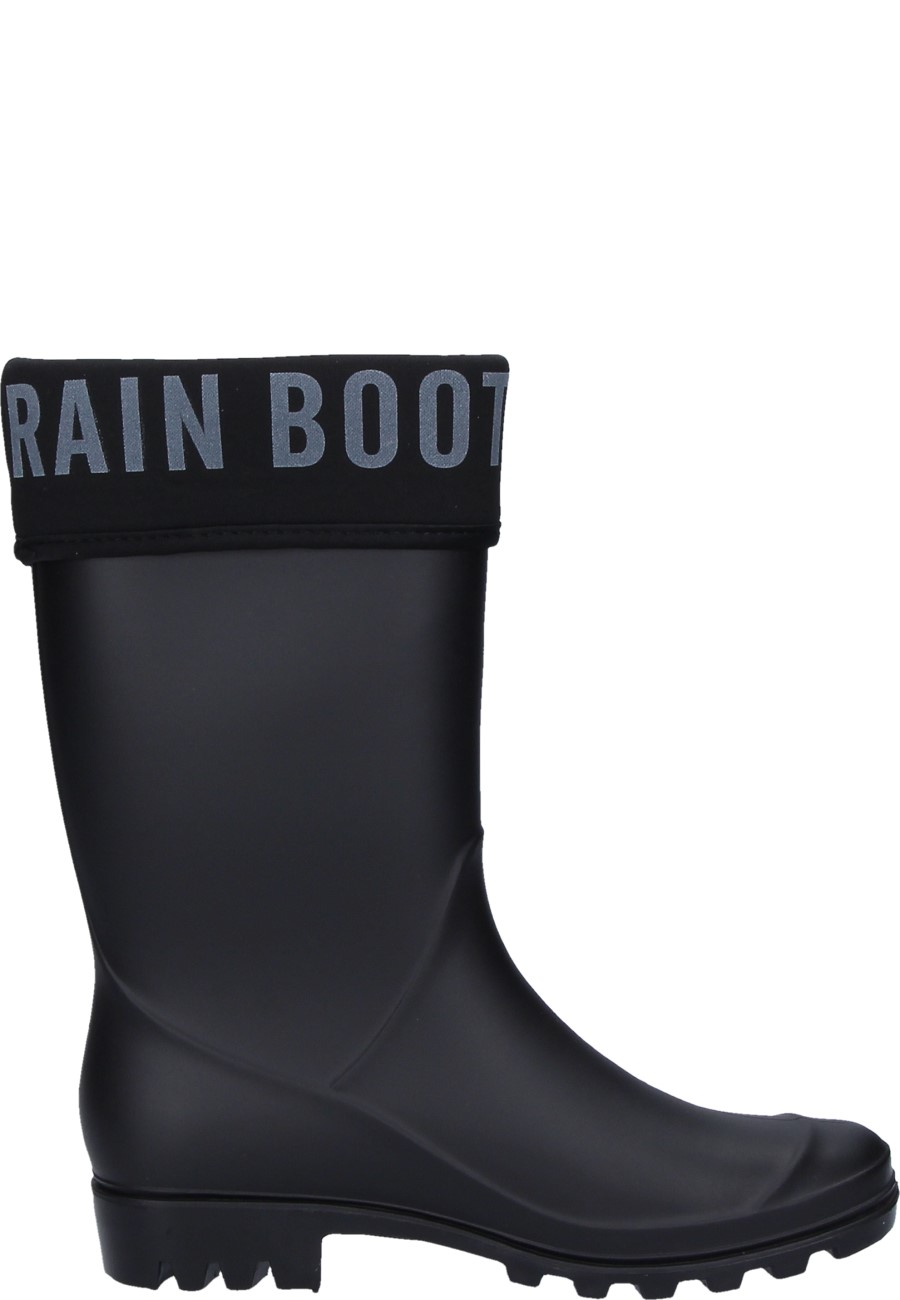 Ladies short wellington boots RIAN black by Gevavi