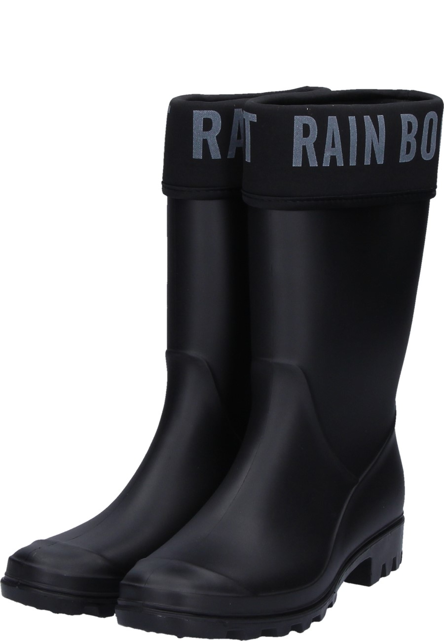 Ladies short wellington boots RIAN black by Gevavi