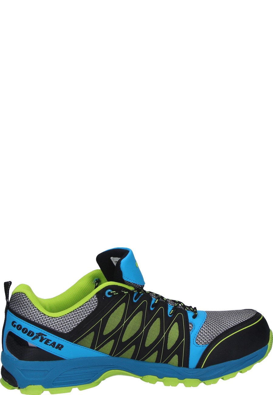 Loafer S1 work shoe GOODYEAR blue/black/yellow with The