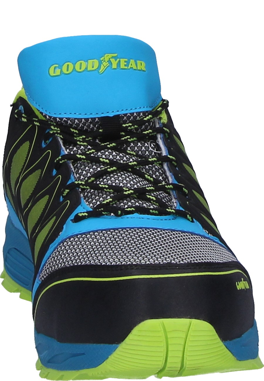 Loafer S1 work shoe GOODYEAR blue/black/yellow with The