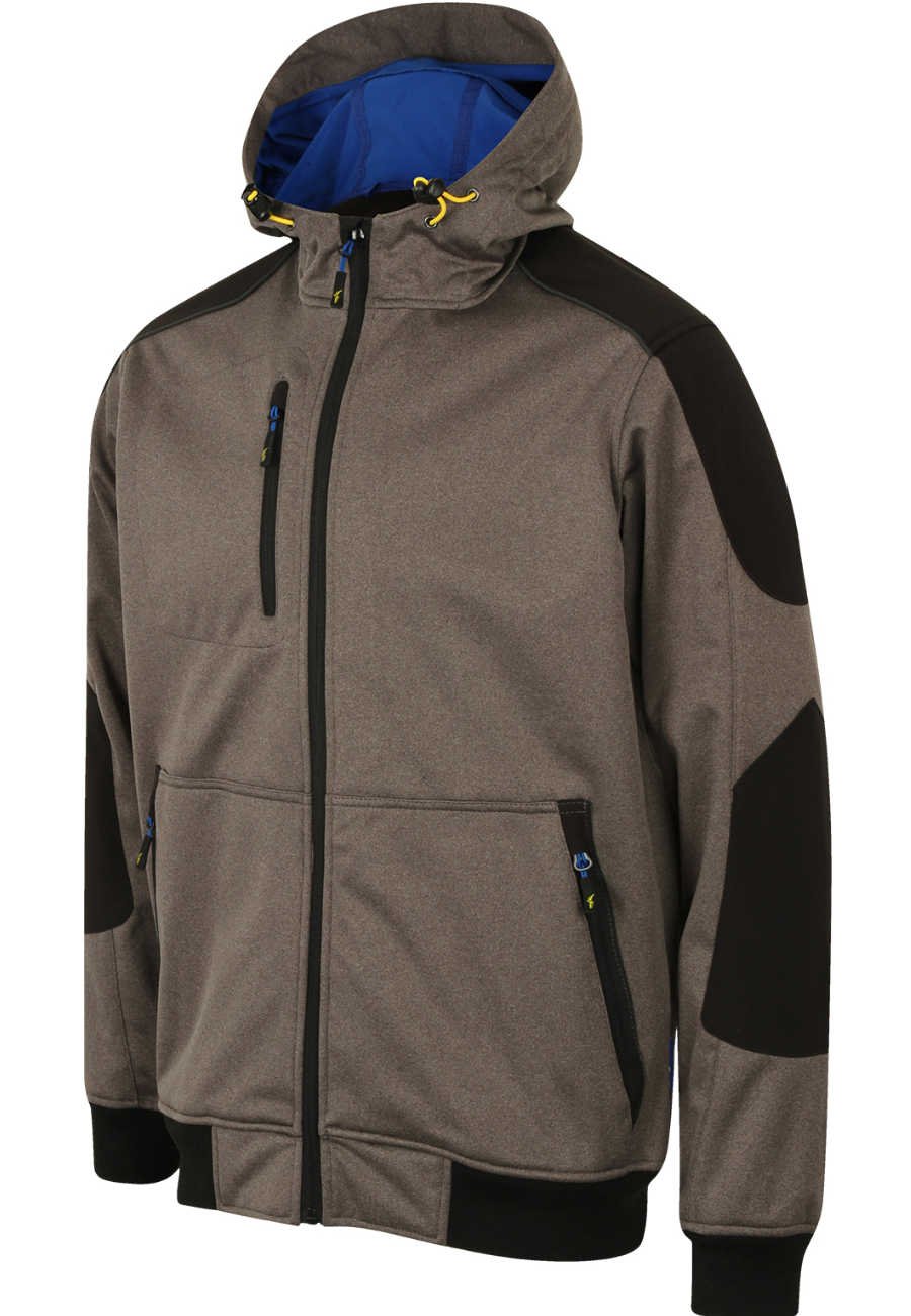 Softshell jacket All Weather in grey of the label Good