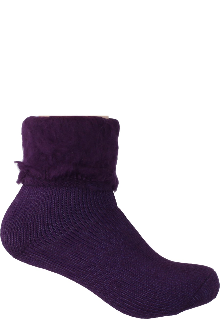 Heat Holders ORIGINAL purple thermal stocking for women