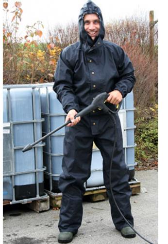 Cleaning Overall, Waterproof Overall with Hood - in dur