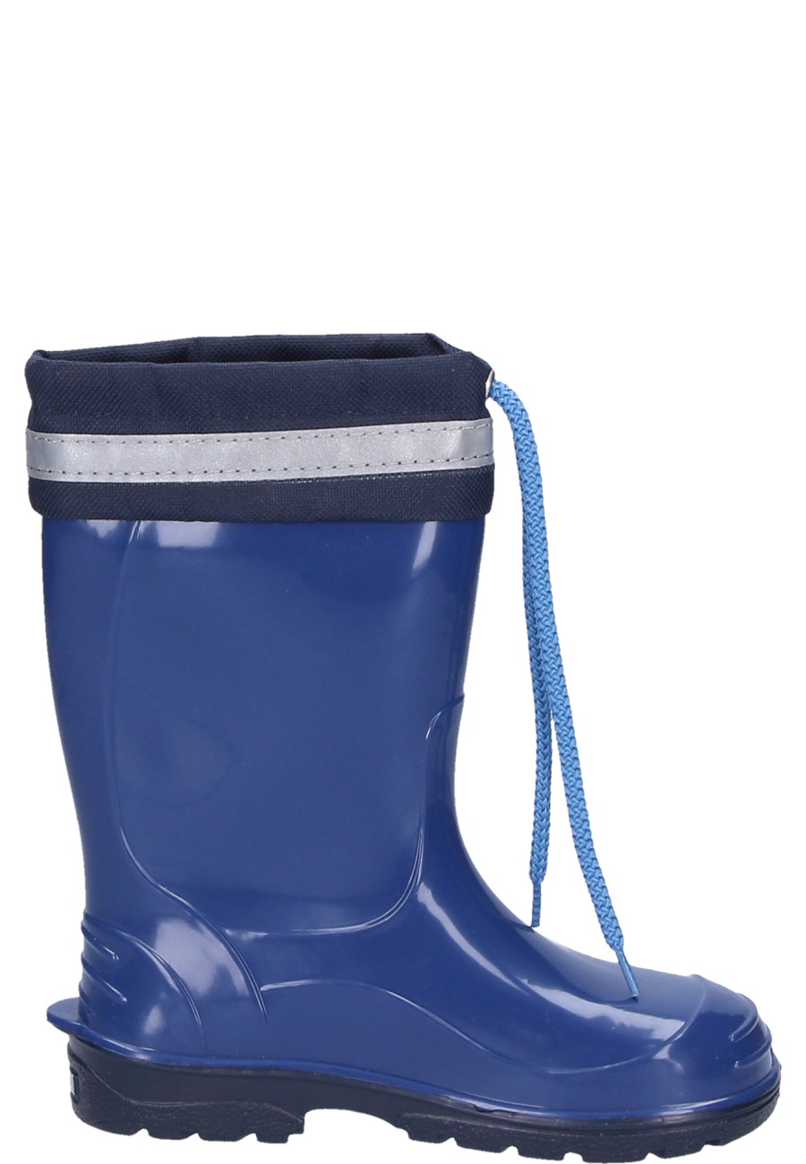 KIM - Kids Wellies in blue – boots for boys and girls with 3M ...