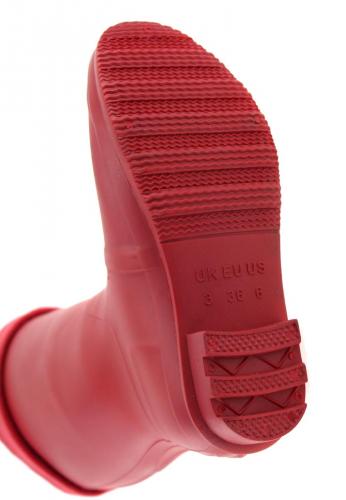 Trendy Red Rubber Boots made in England – with a removable warming ...